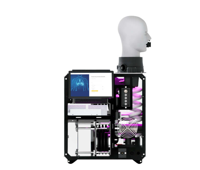 Metabolic breathing simulator OXY ROBOT | SECOND BREATH